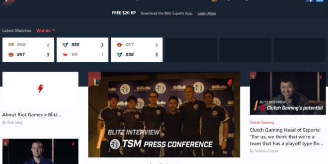 Blitz Esports admits to early Riot Games funding - MCV/DEVELOP