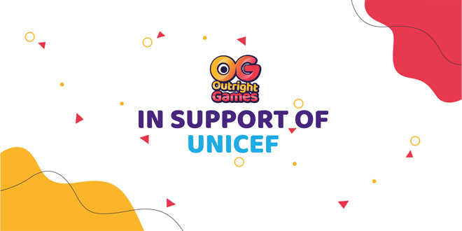 Outright Games and UNICEF have formed a long term partnership that will ...
